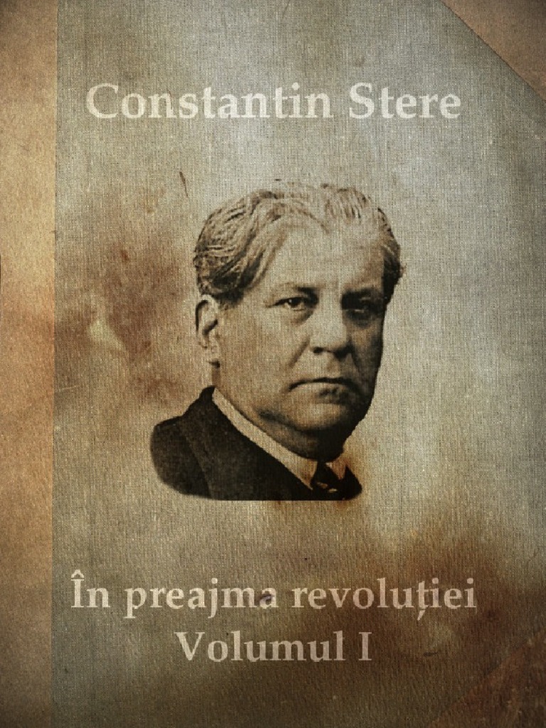 Constantin Stere – În Preajma Revoluției. Dracul Arab – Chișinău ...